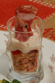 Recette d'assortiment de verrines pour une entrée fraîche