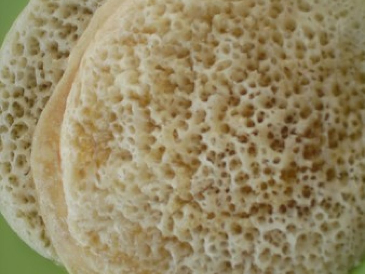 Recette de baghrirs à la farine - crêpes 1000 trous