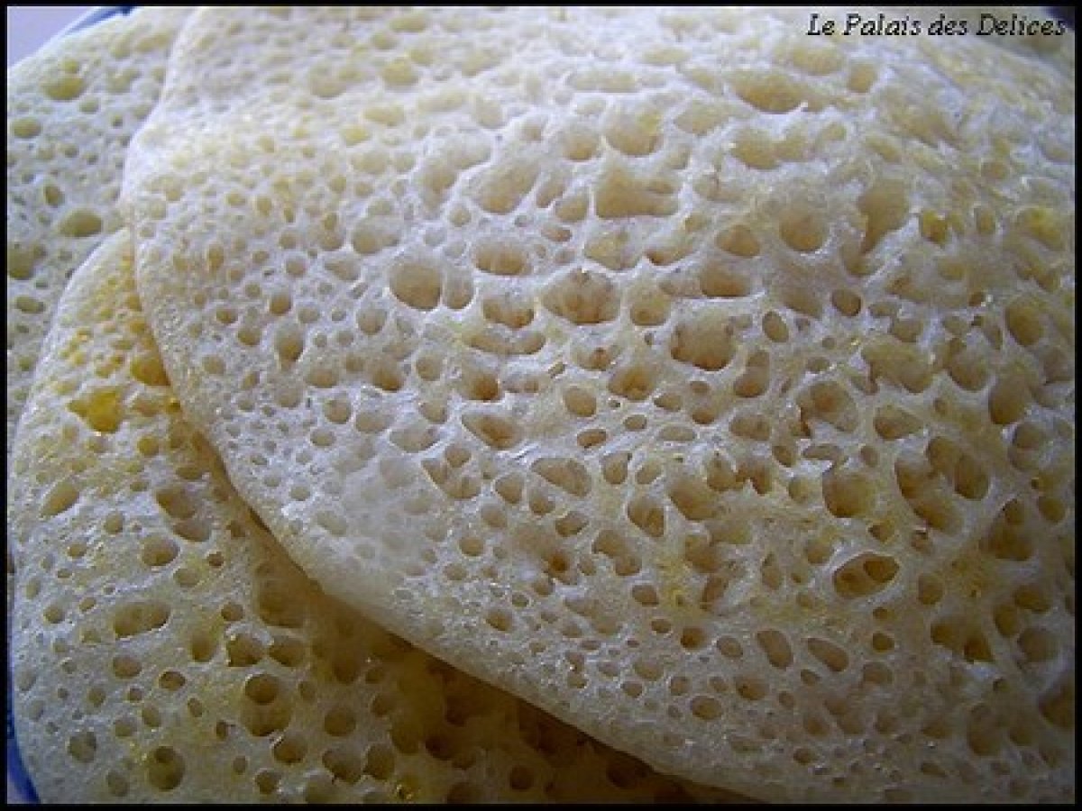 Baghrirs, les crêpes aux milles trous ... - Recette Ptitchef