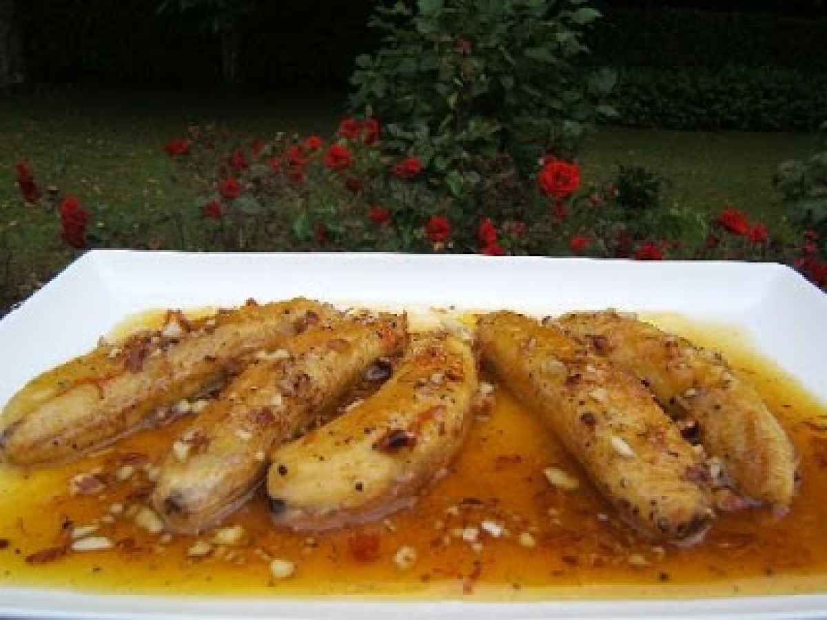 Recette de bananes roses caramélisées aux épices