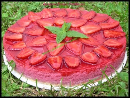 Recette de bavarois fraises-framboises dukan