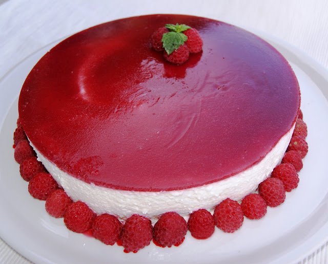Recette bavarois citron framboises au fromage blanc