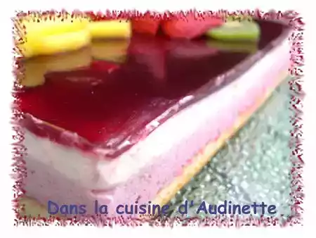 Recette de bavarois aux fruits exotiques et rouges
