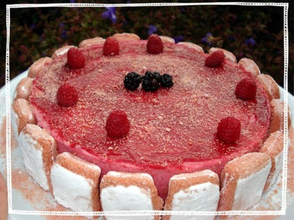 Recette de bavarois framboise et mûre délicieux