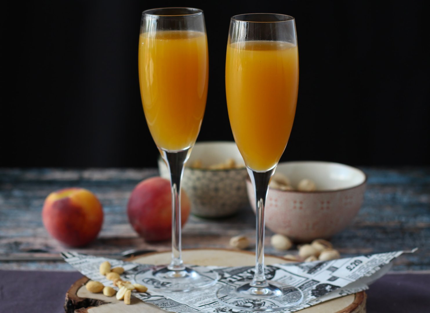 Recette du bellini, cocktail italien à la pêche maison