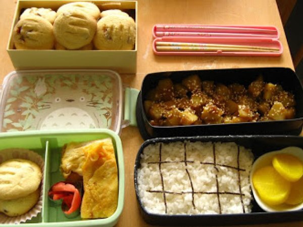 Recette de bentô japonais savoureux et coloré