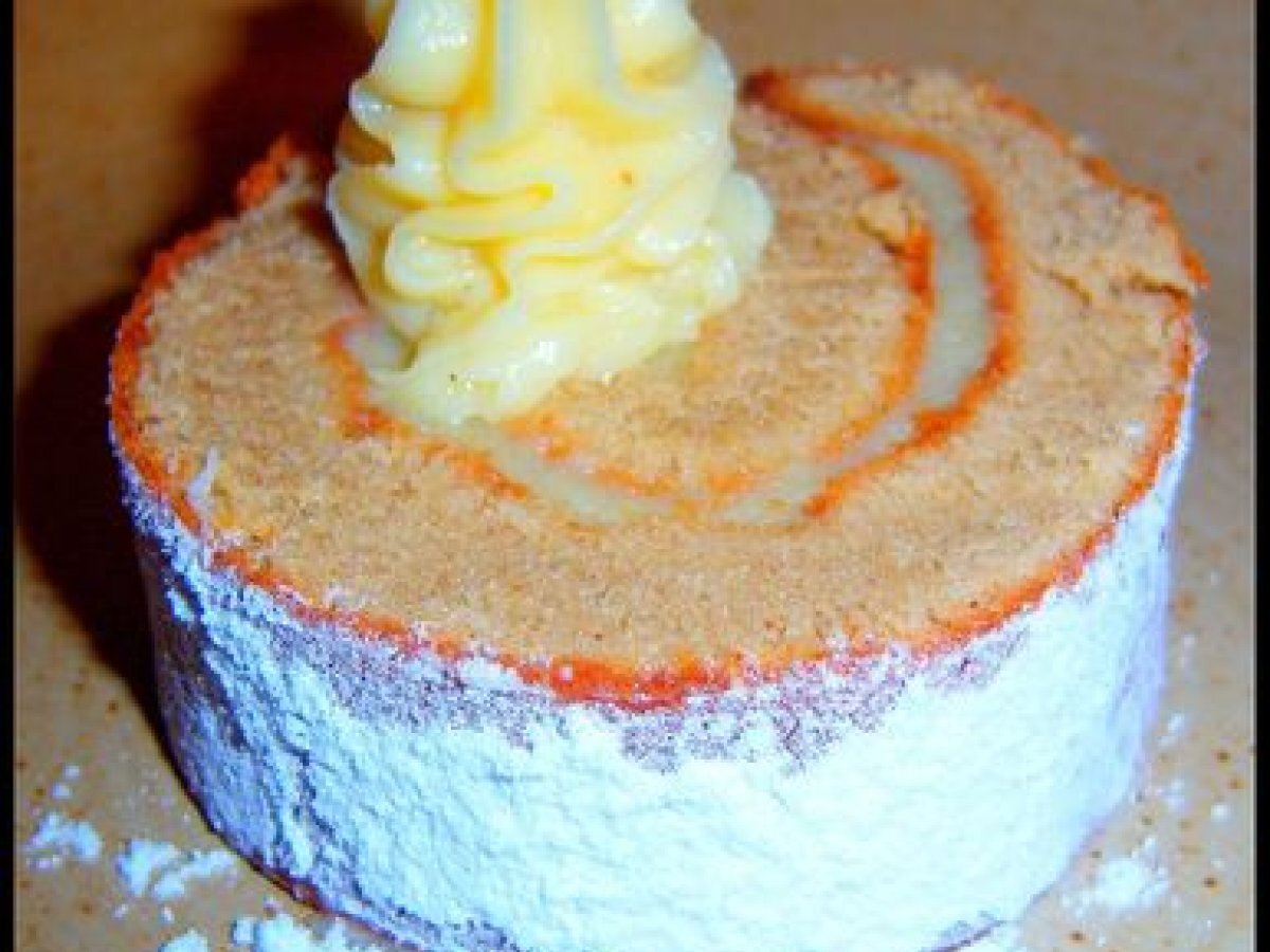 Recette de biscuit roulé vanille praliné