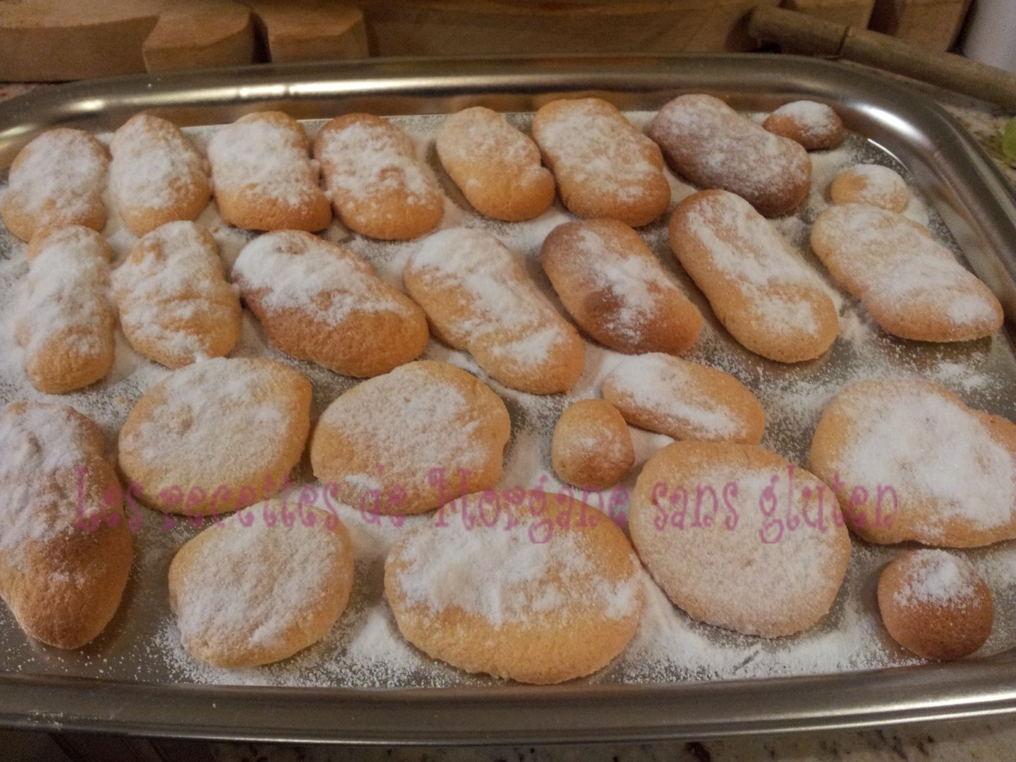 Recette de biscuits à la cuillère sans gluten