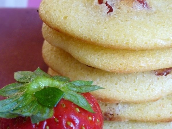 Recette de biscuits aux fraises séchées