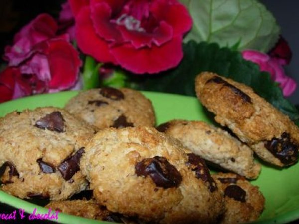 Recette de biscuits croquants avoine, amande & coco