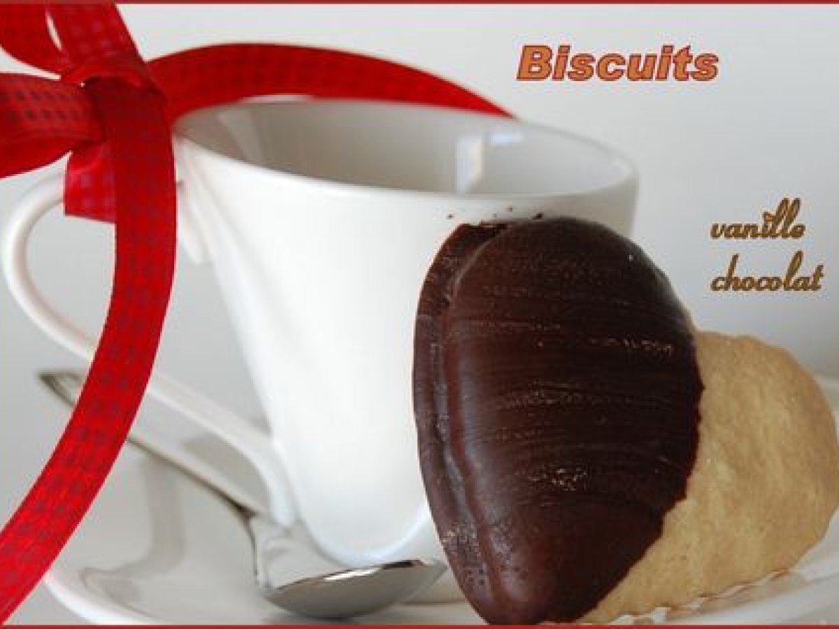 Recette de biscuits vanille chocolat sans gluten