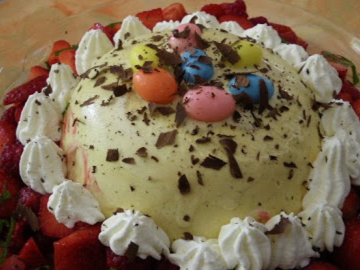 Recette de bombe glacée aux fraises délicieuses