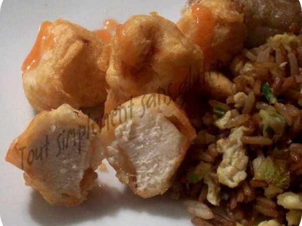 Recette de boules de poulet chinoises sans gluten