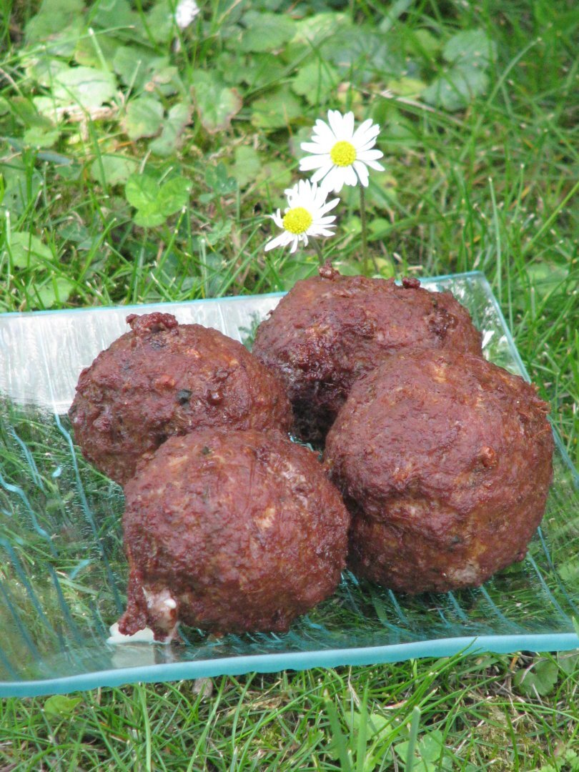 Boulettes de viande farcies au maroilles - Recette Ptitchef
