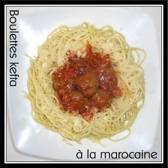Boulettes kefta à la marocaine... - Recette Ptitchef