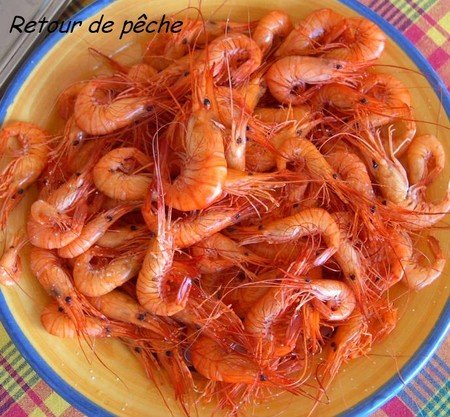 Recette de bouquet de crevettes roses savoureux et frais