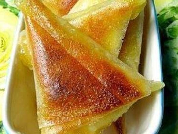 Recette de brick au fromage et aux herbes