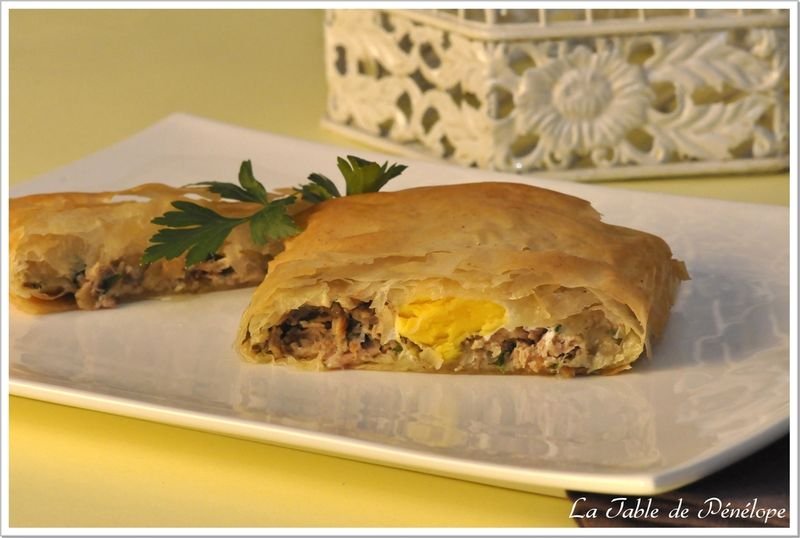 Recette de bricks thon et œuf croustillantes