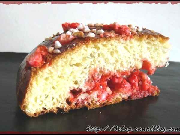 Recette de brioche aux pralines roses ou st genix