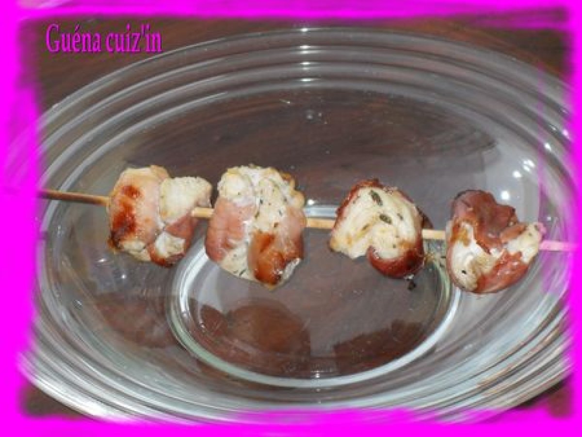 Recette de brochette de dinde à l'italienne