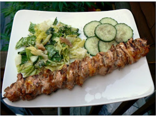Recette de brochettes de poulet shish taouk