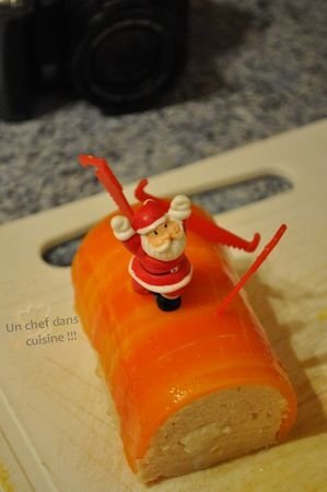 Bûche de homard à la mousse de sandre frais - Recette Ptitchef