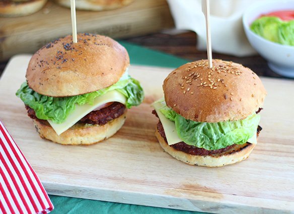 Recette de burger végétarien aux haricots rouges