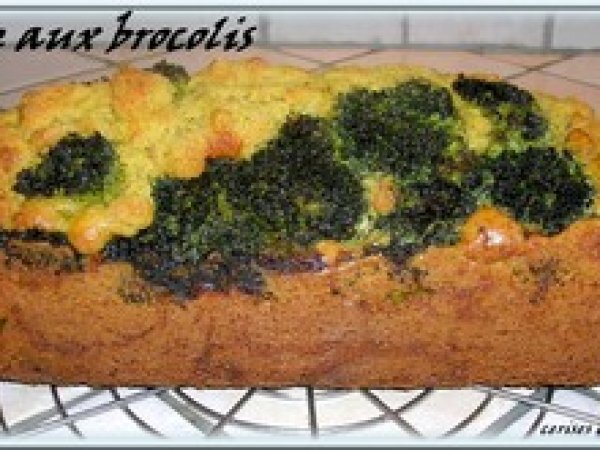 Recette de cake brocolis et fromage savoureux