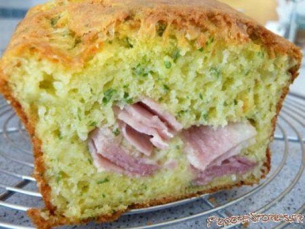 Recette de cake jambon et beurre d'escargot