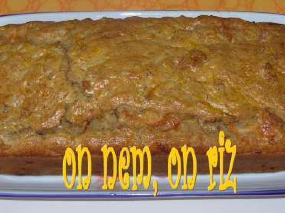 Cake au poisson, carottes et 4-épices - Recette Ptitchef
