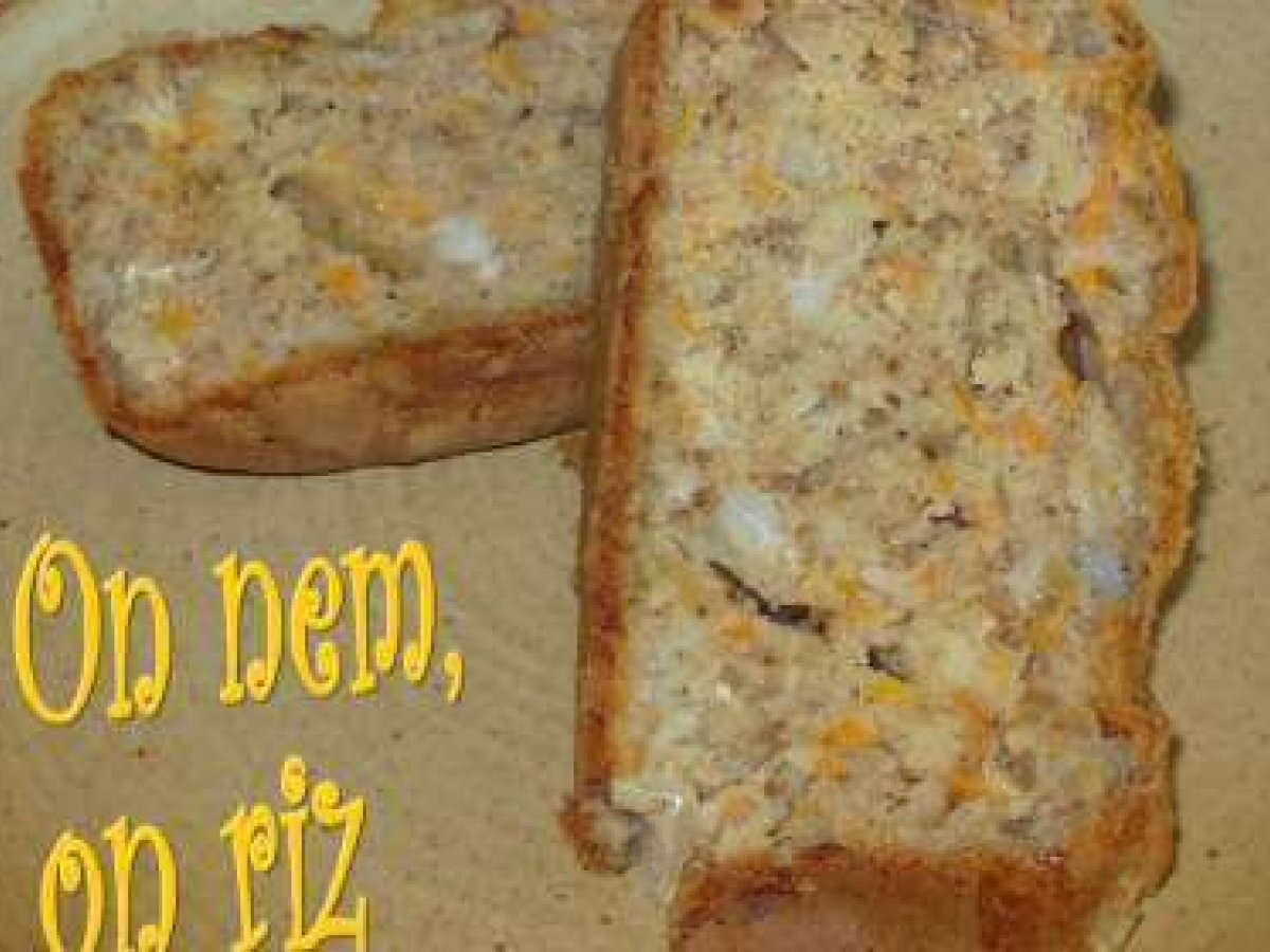 Cake au poisson, carottes et 4-épices - Recette Ptitchef