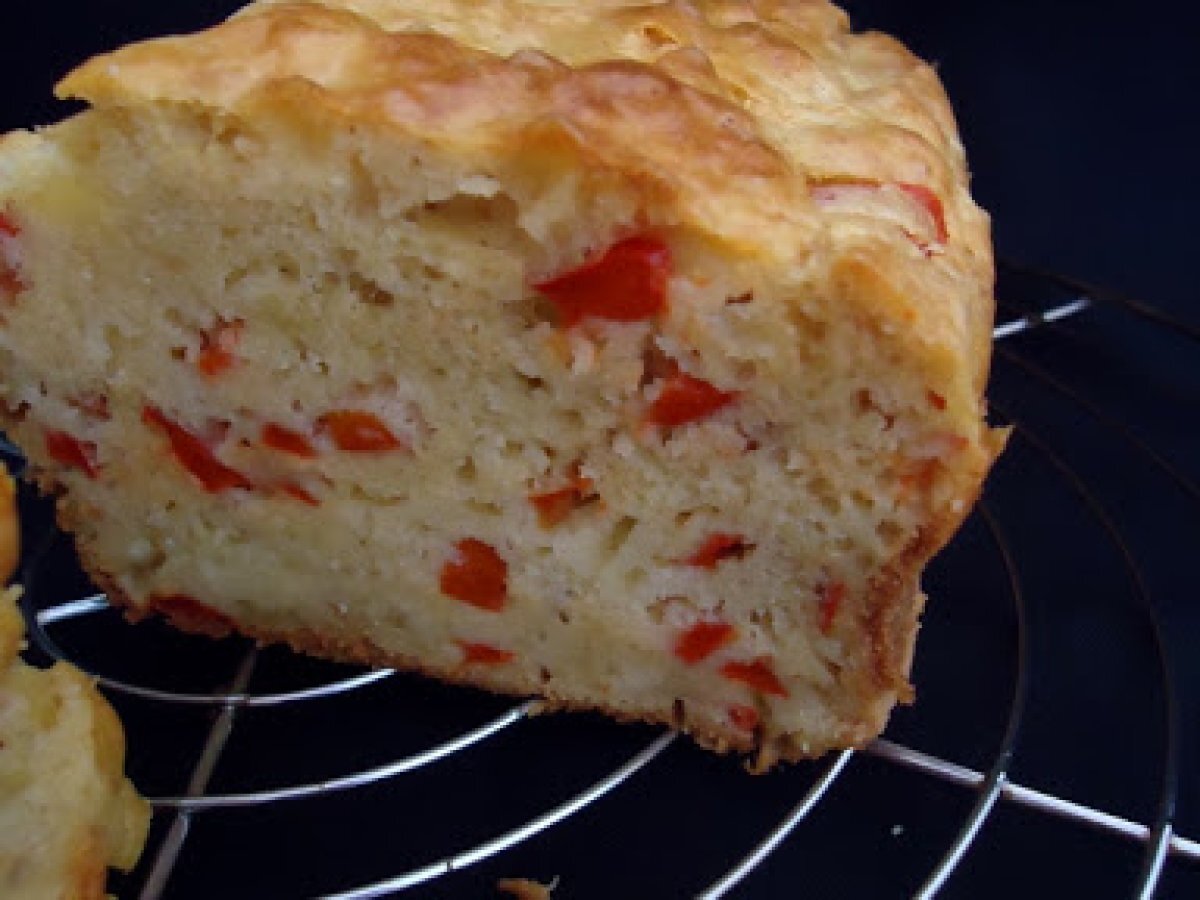 Cake au poivron et au cumin - Recette Ptitchef