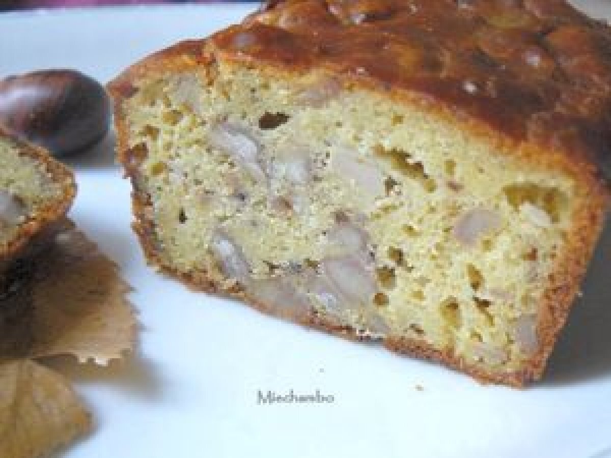 Recette de cake châtaignes et foie gras