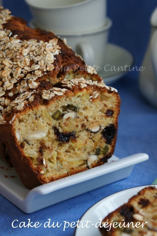 Recette de cake aux fruits secs pour le petit-déjeuner