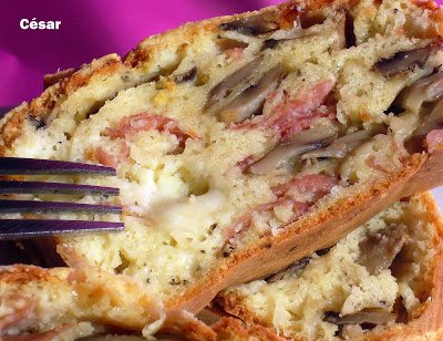 Recette du cake césar savoureux et facile à faire