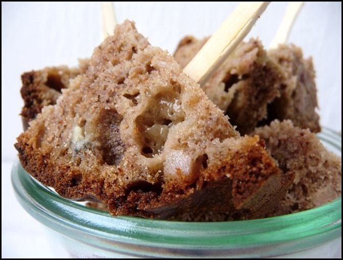 Recette de gâteau châtaigne roquefort et lardons