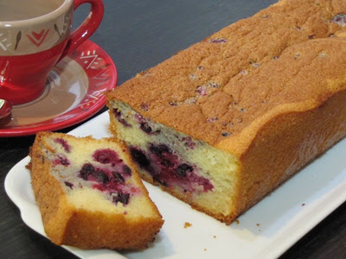 Recette de cake léger aux fruits rouges