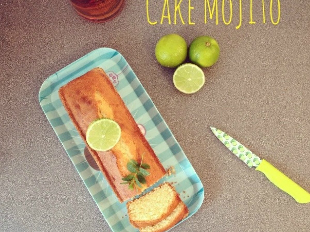 Recette de cake mojito frais et parfumé