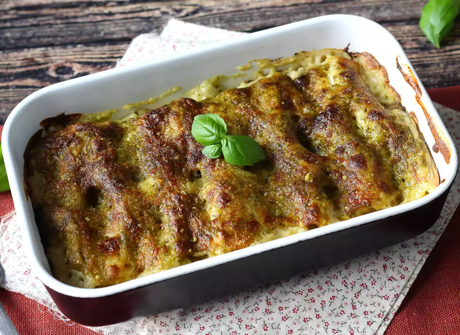 Cannelloni au pesto : la recette facile et savoureuse