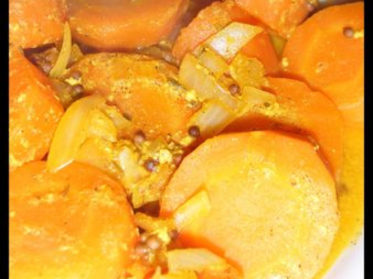 Recette de carottes à la coriandre et jus d'orange