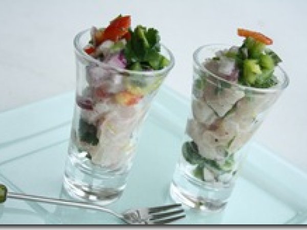 Recette de ceviche de bar frais et savoureux