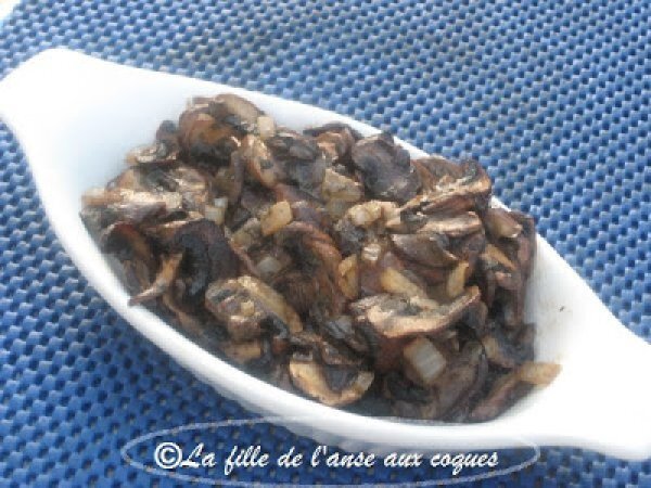 Recette de champignons au vinaigre balsamique