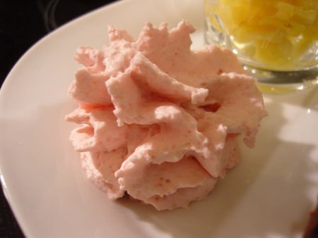 Chantilly rose - Recette Ptitchef