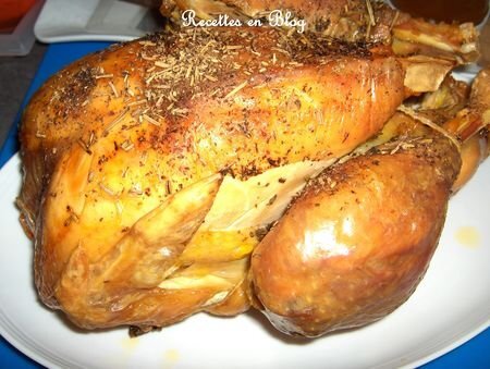 Recette de chapon rôti savoureuse pour les fêtes