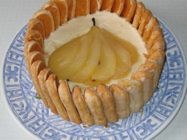 Recette de charlotte aux poires délicieuse et facile