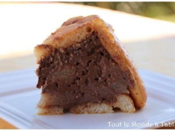 Recette de charlotte poire et chocolat délicieuse