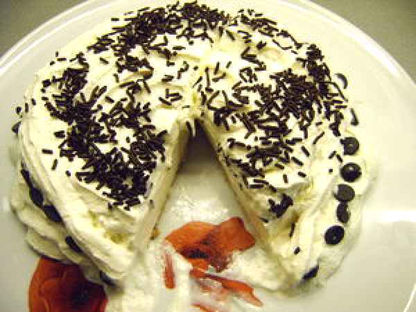 Recette de charlotte/bavarois au lait de coco