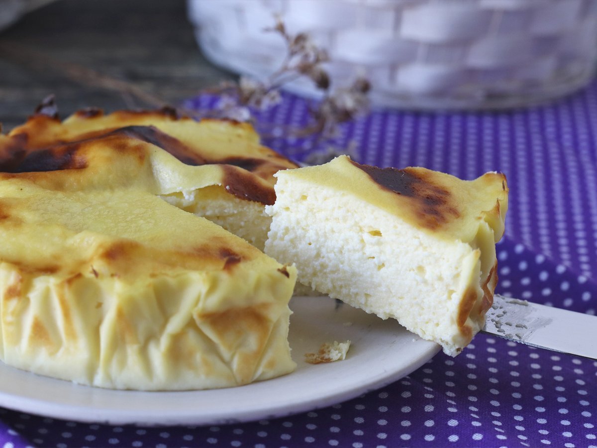 Recette de cheesecake à la ricotta à l'air fryer