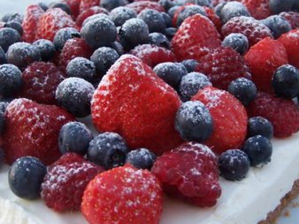 Recette de cheesecake au fromage blanc et fruits rouges