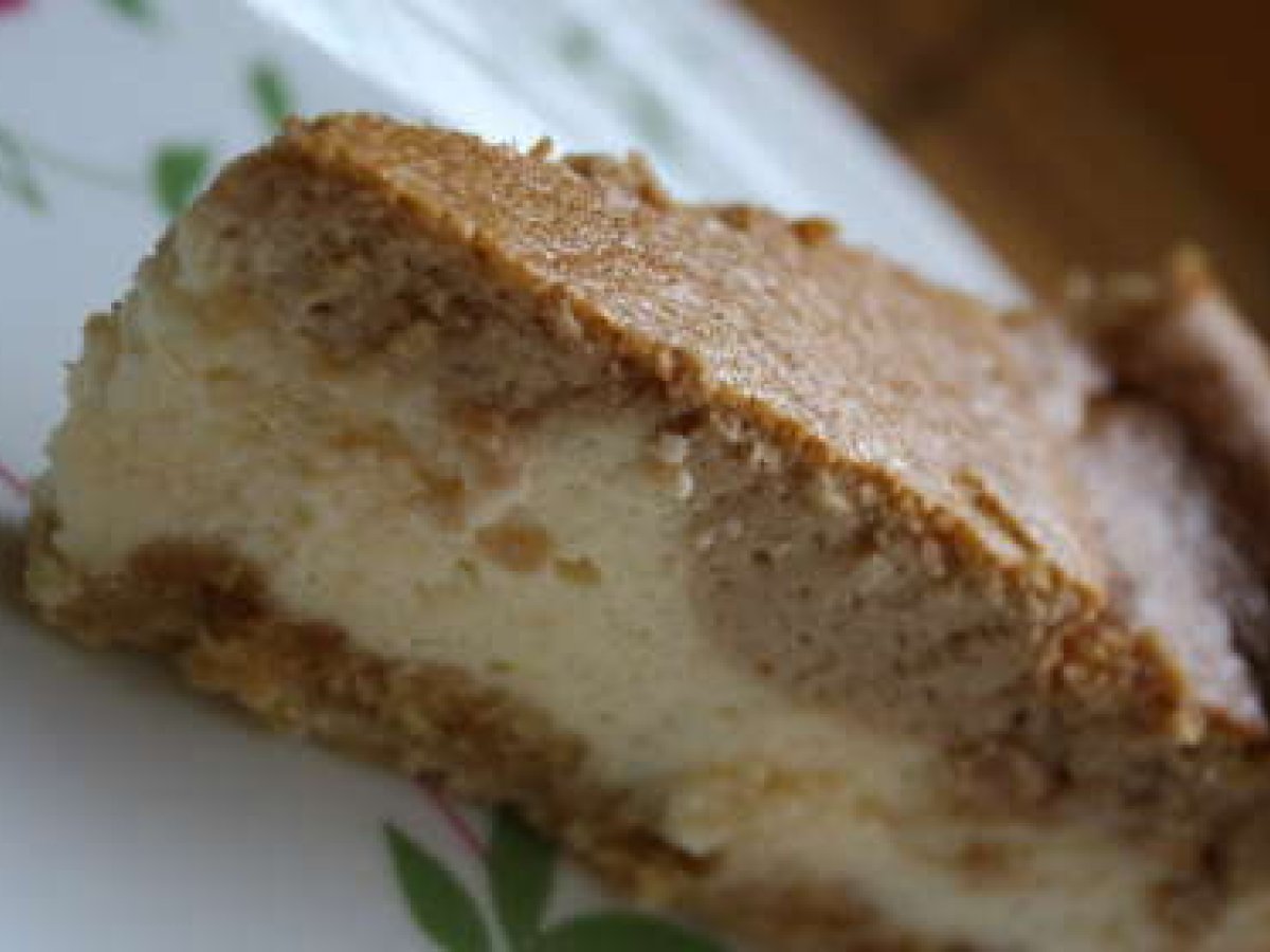 Recette de cheesecake au fromage blanc vanille & carambar